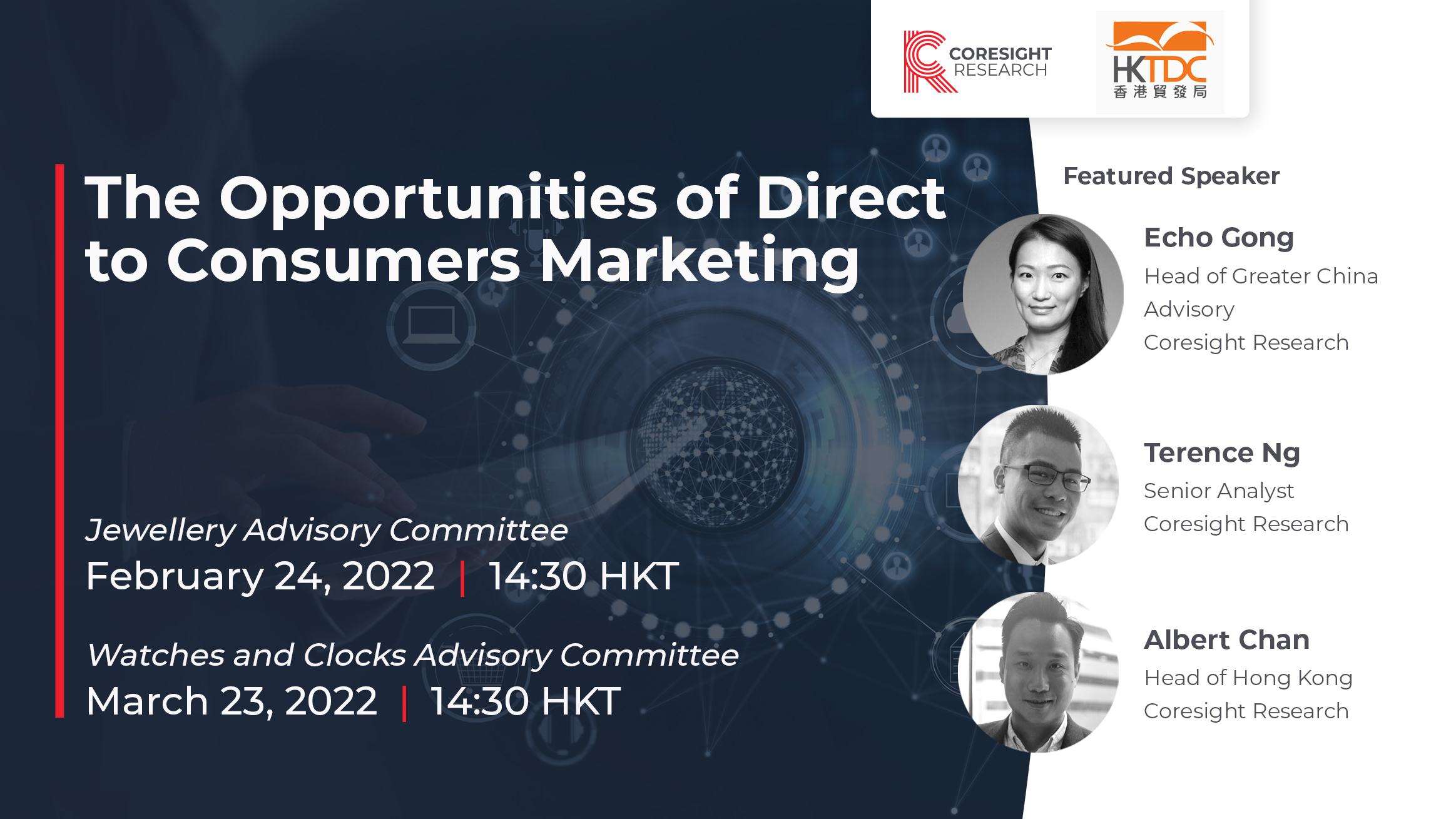 HKTDC Watches & Clocks Committee Meeting: The Opportunities of Direct ...