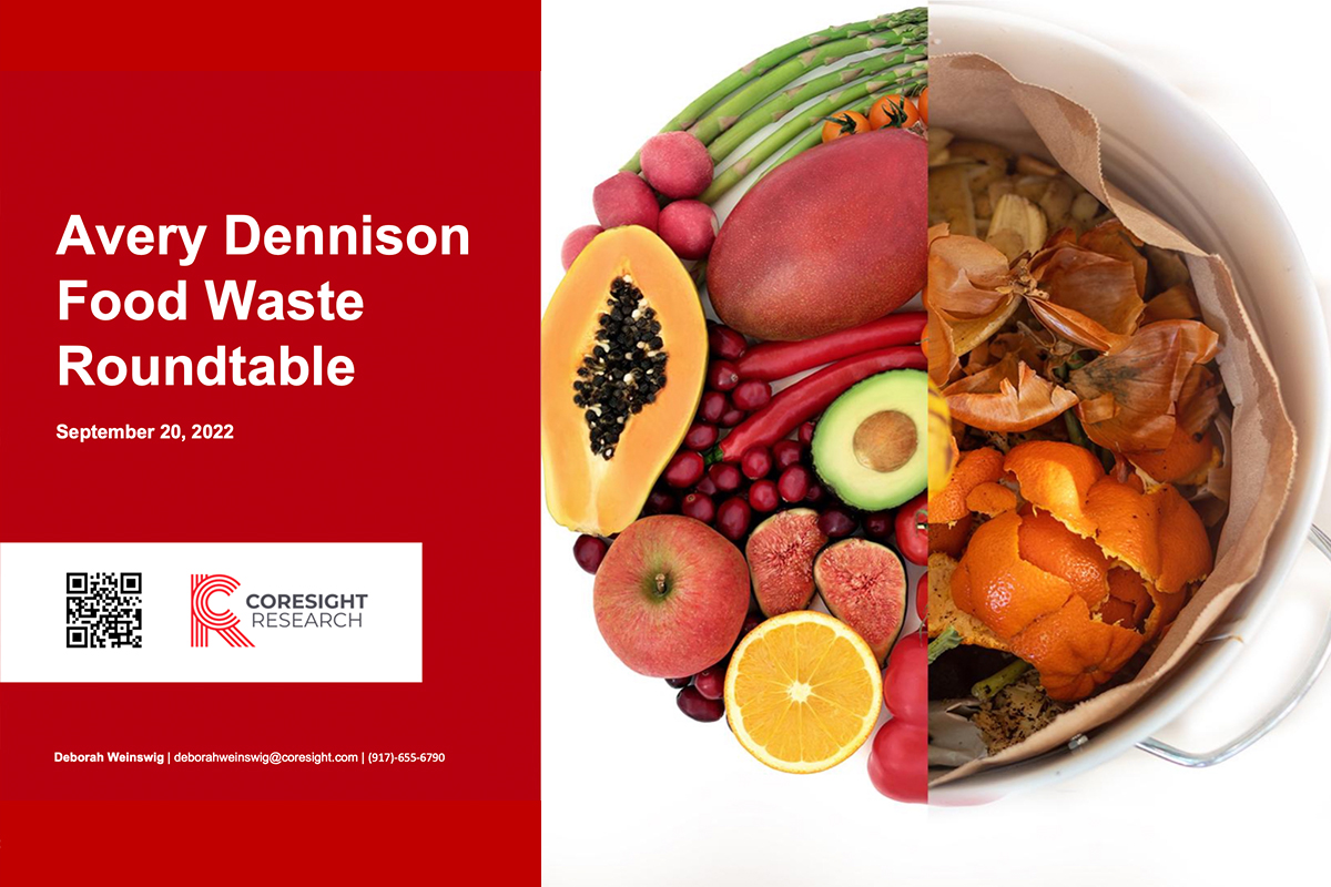 Avery Dennison , Food Waste Roundtable | Coresight Research