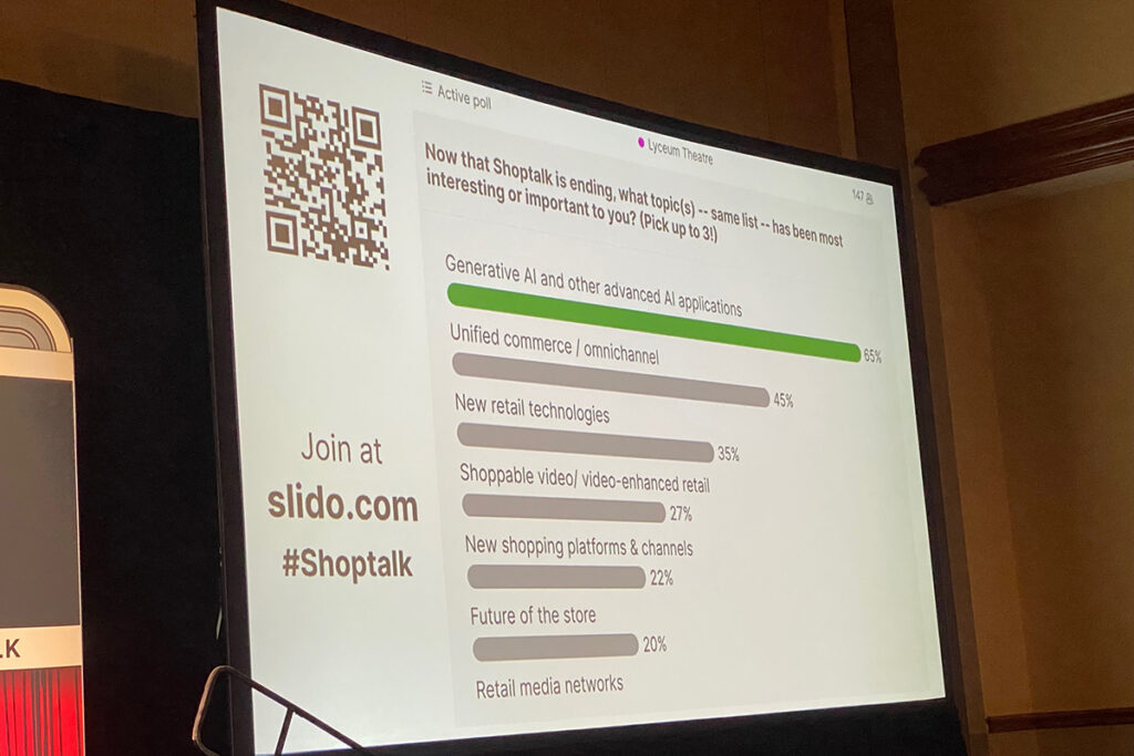 Shoptalk 2023 Day Four: AI, Engagement and Omnichannel Retail—Event Insights